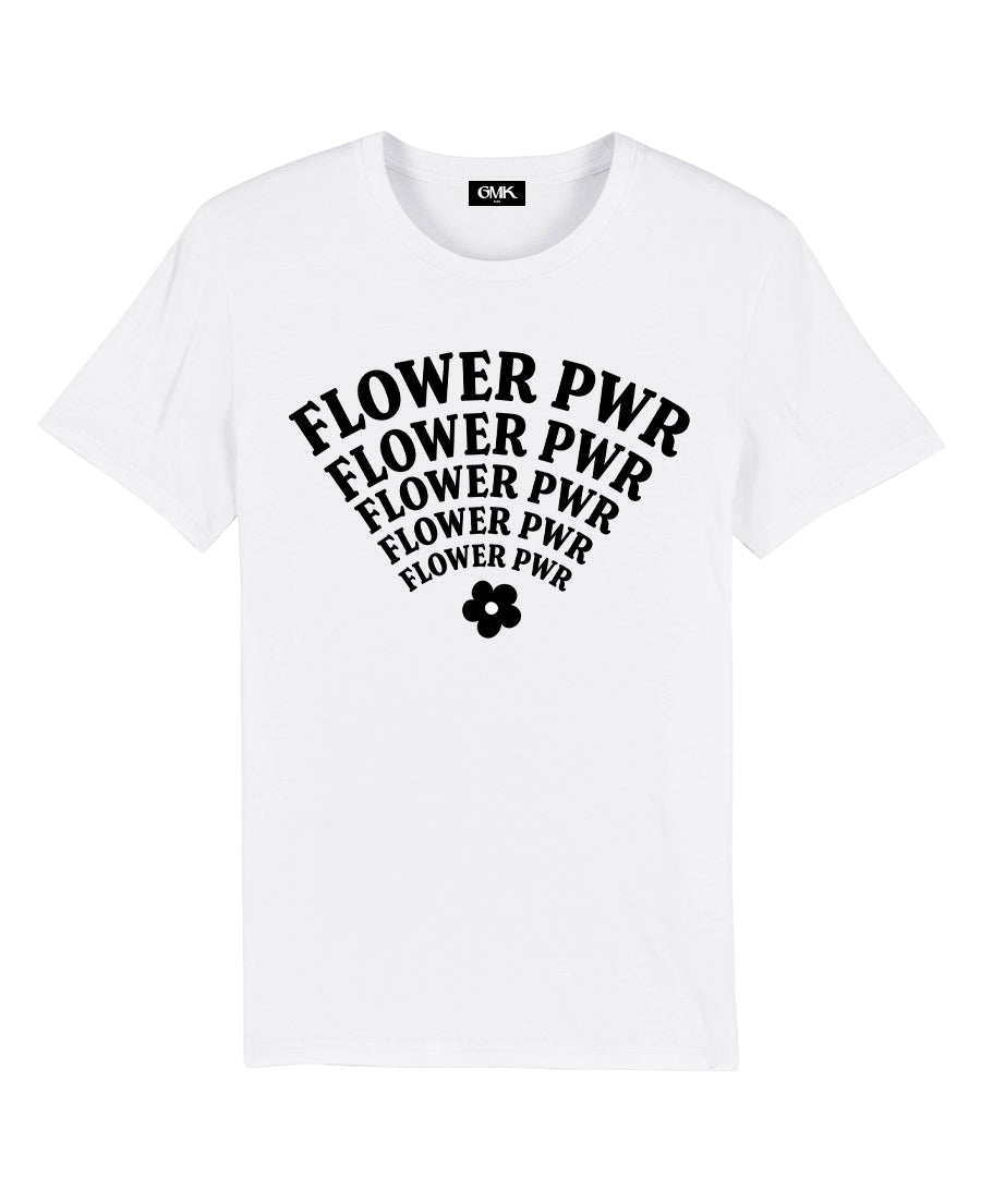 Good Morning Keith - Flower Pwr White Tee